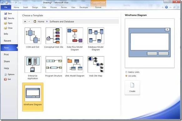 Wireframe Shapes In Visio 2010 Archive Of Visio Insights Blog 2006 2018 
